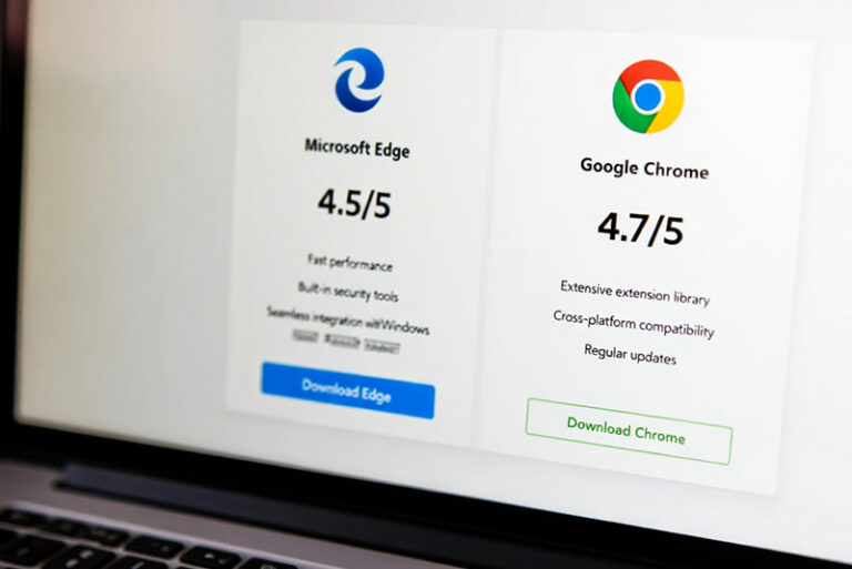Edge vs Chrome : comparatif 2025 et différences clés